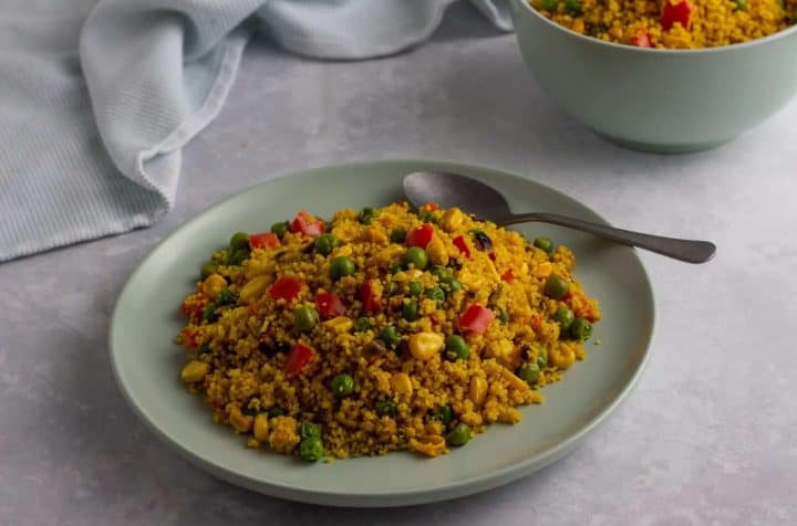 Curried Couscous Recipe · eat well abi
