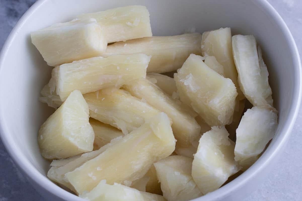 Crispy Air Fryer Cassava Fries · eat well abi