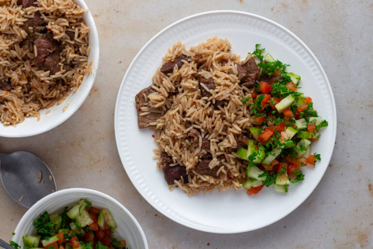 Easy Kenyan Beef Pilau Rice Recipe · eat well abi