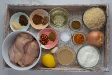 Chicken Shawarma Rice Recipe · eat well abi