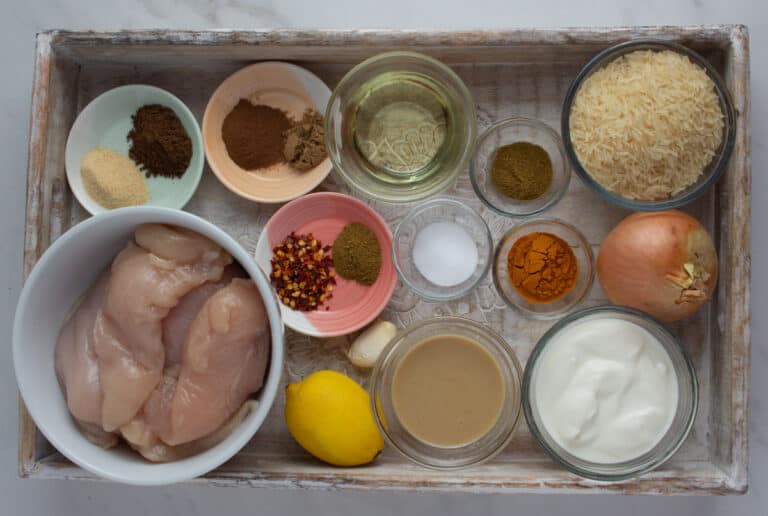 Chicken Shawarma Rice Recipe · eat well abi