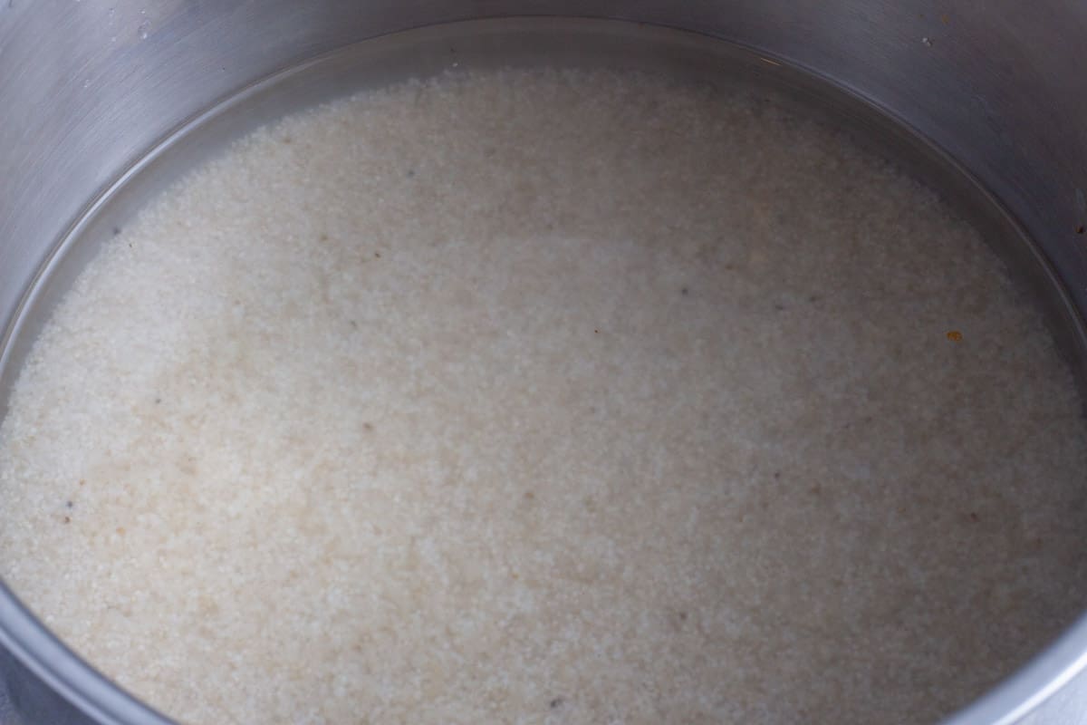 Savoury Fonio Recipe Inspired By Nigerian Gwote Acha · eat well abi