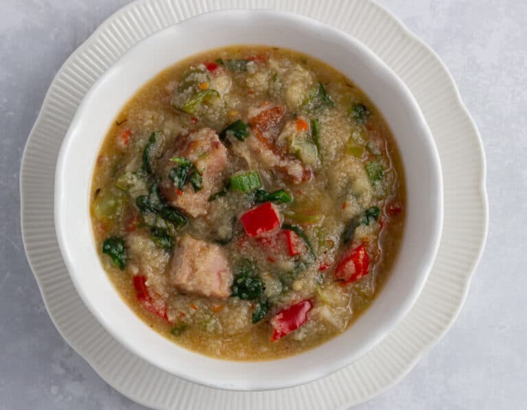 Savoury Fonio Recipe Inspired By Nigerian Gwote Acha · eat well abi