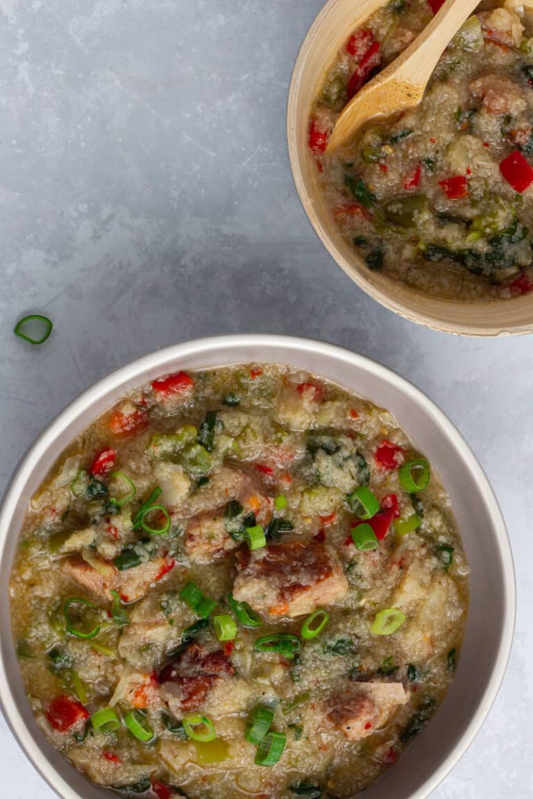 Savoury Fonio Recipe Inspired By Nigerian Gwote Acha · eat well abi