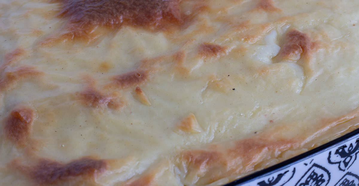 Egyptian Macaroni Bechamel Recipe · eat well abi