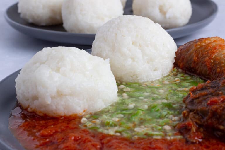 How To Make Tuwo Shinkafa (Hausa Rice Balls) · eat well abi