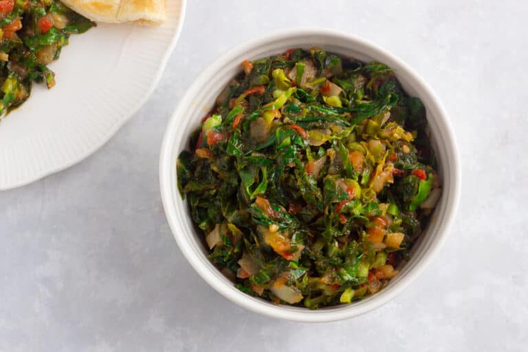 Sukuma Wiki - East African Braised Collard Greens · eat well abi