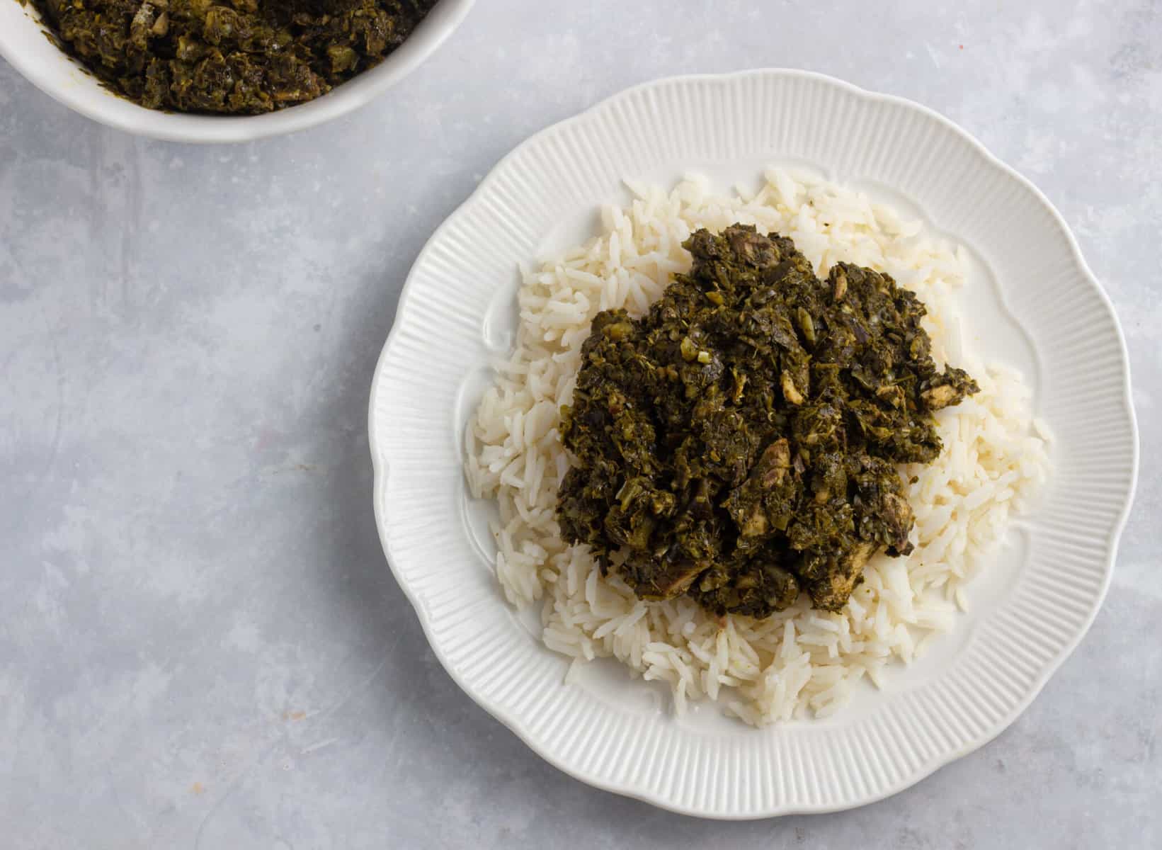Congolese Cassava Leaf Soup – Pondu · eat well abi
